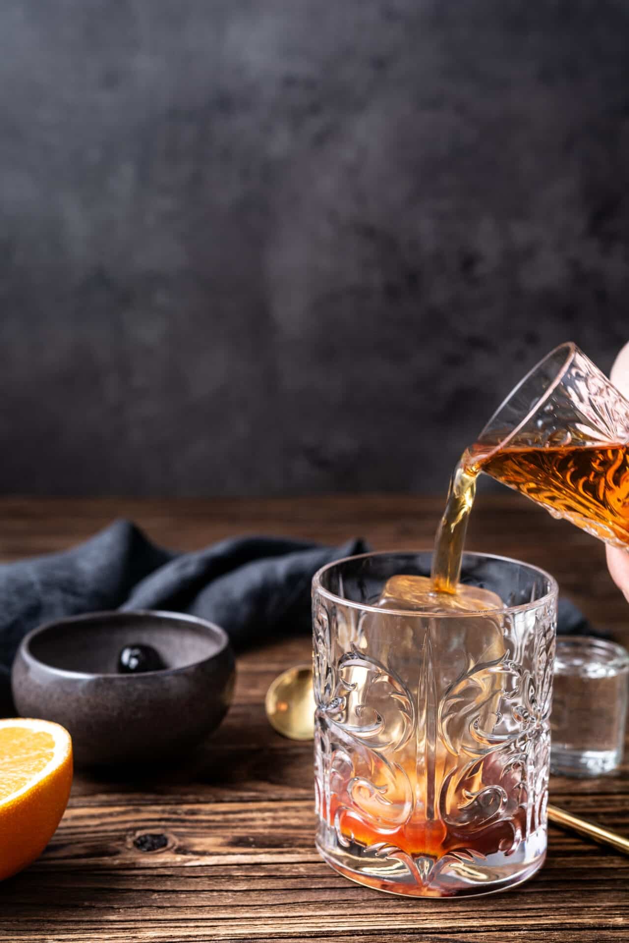 Brandy Old Fashioned - Twist and Toast