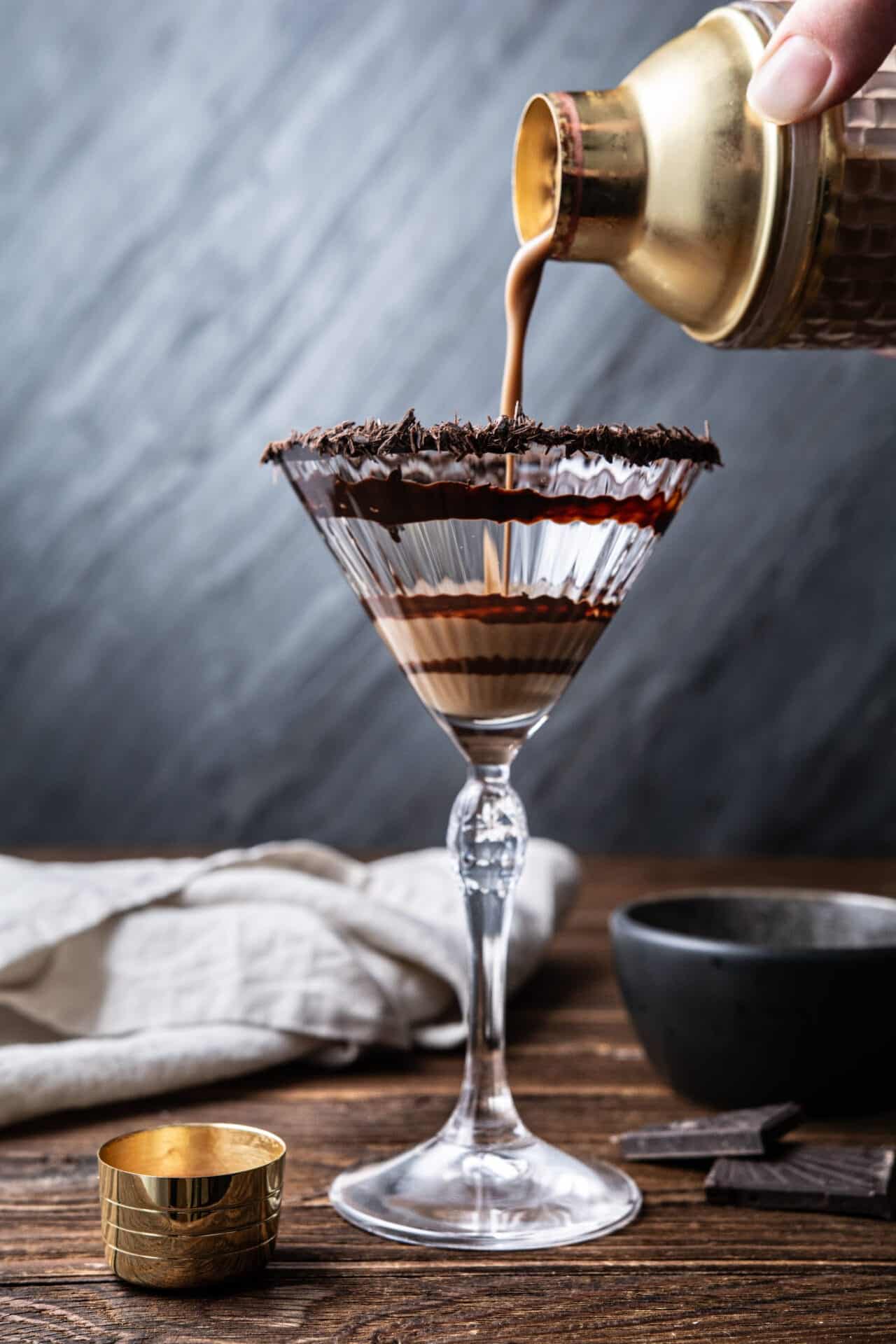 Chocolate Martini - Twist and Toast