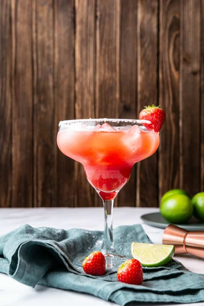 Wunderbar Strawberry Margarita Drink Bilder