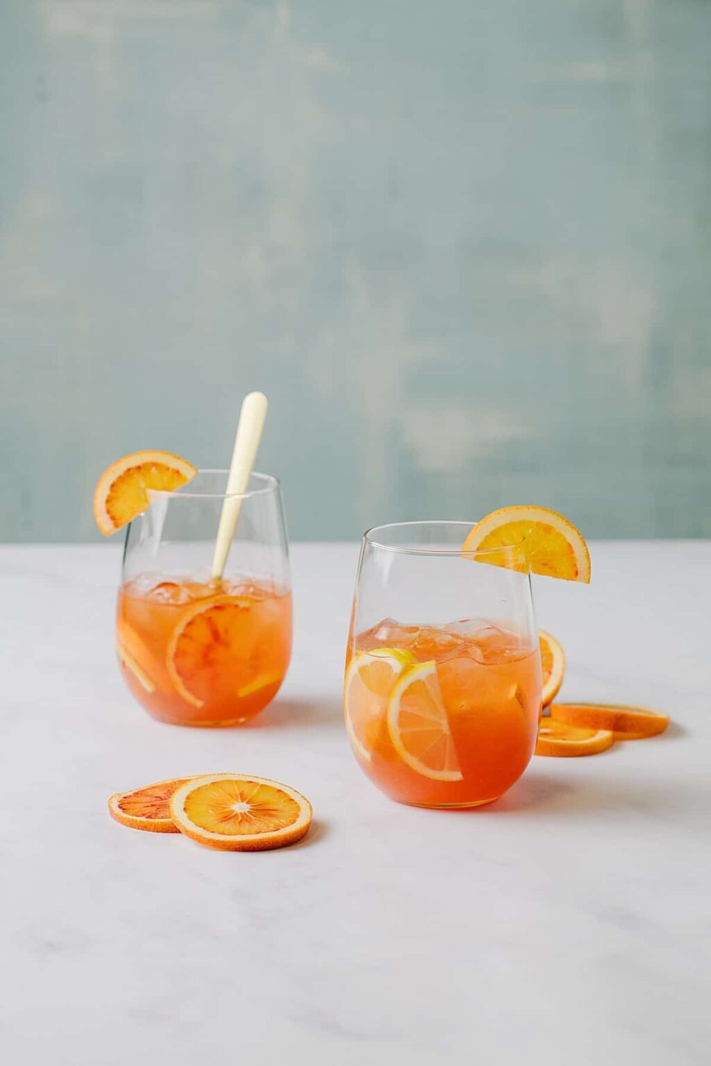 Blood Orange Amaretto Cocktails - Twist and Toast