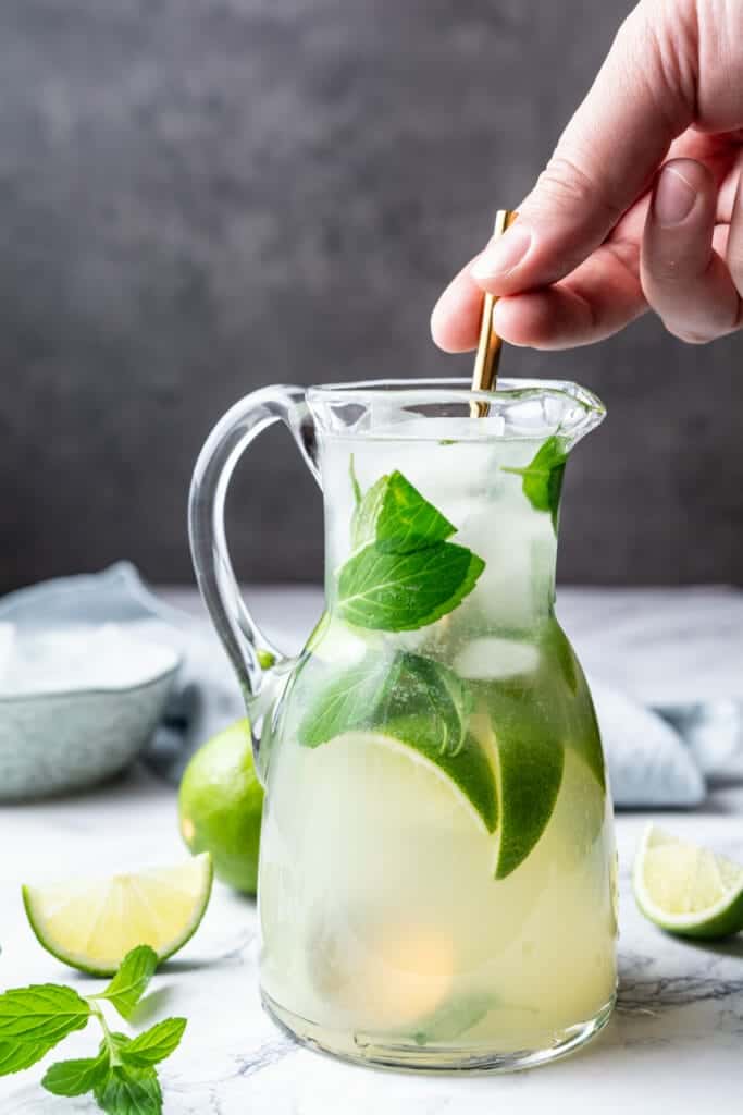 Easy Mojito Pitcher Recipe (Perfect for Parties) - Twist and Toast