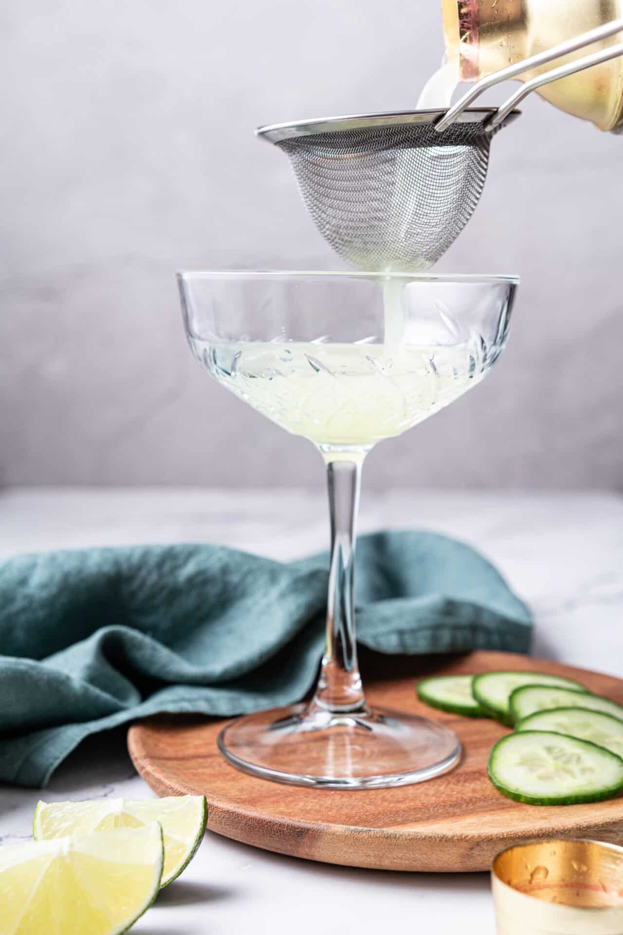 Cucumber Gimlet - Twist and Toast