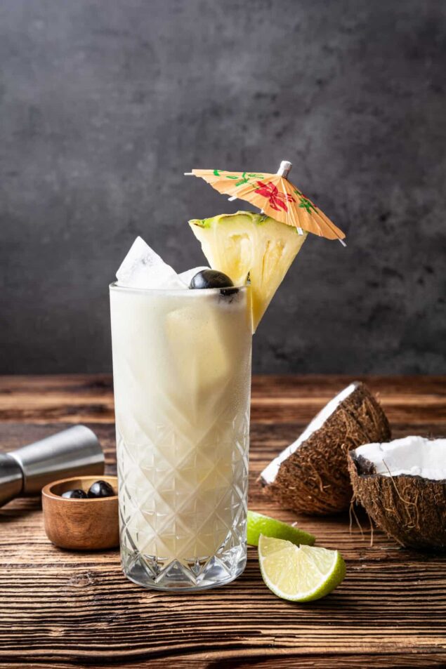 Piña Colada on the Rocks (Shaken) - Twist and Toast