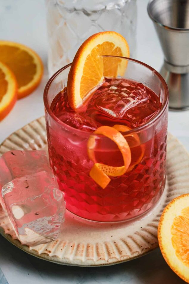 Aperol Negroni Cocktail - Twist and Toast