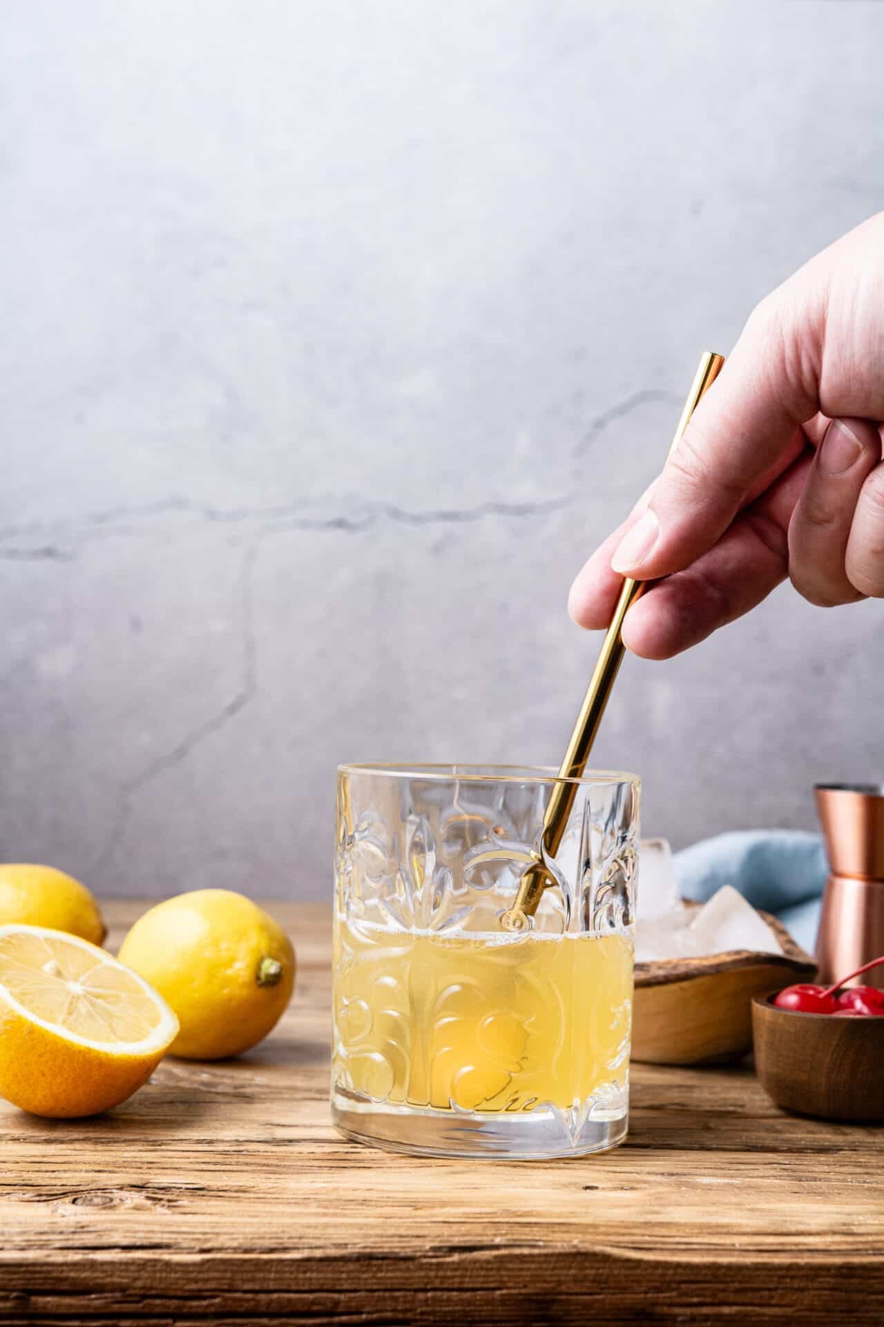 Whiskey Lemonade - Twist and Toast