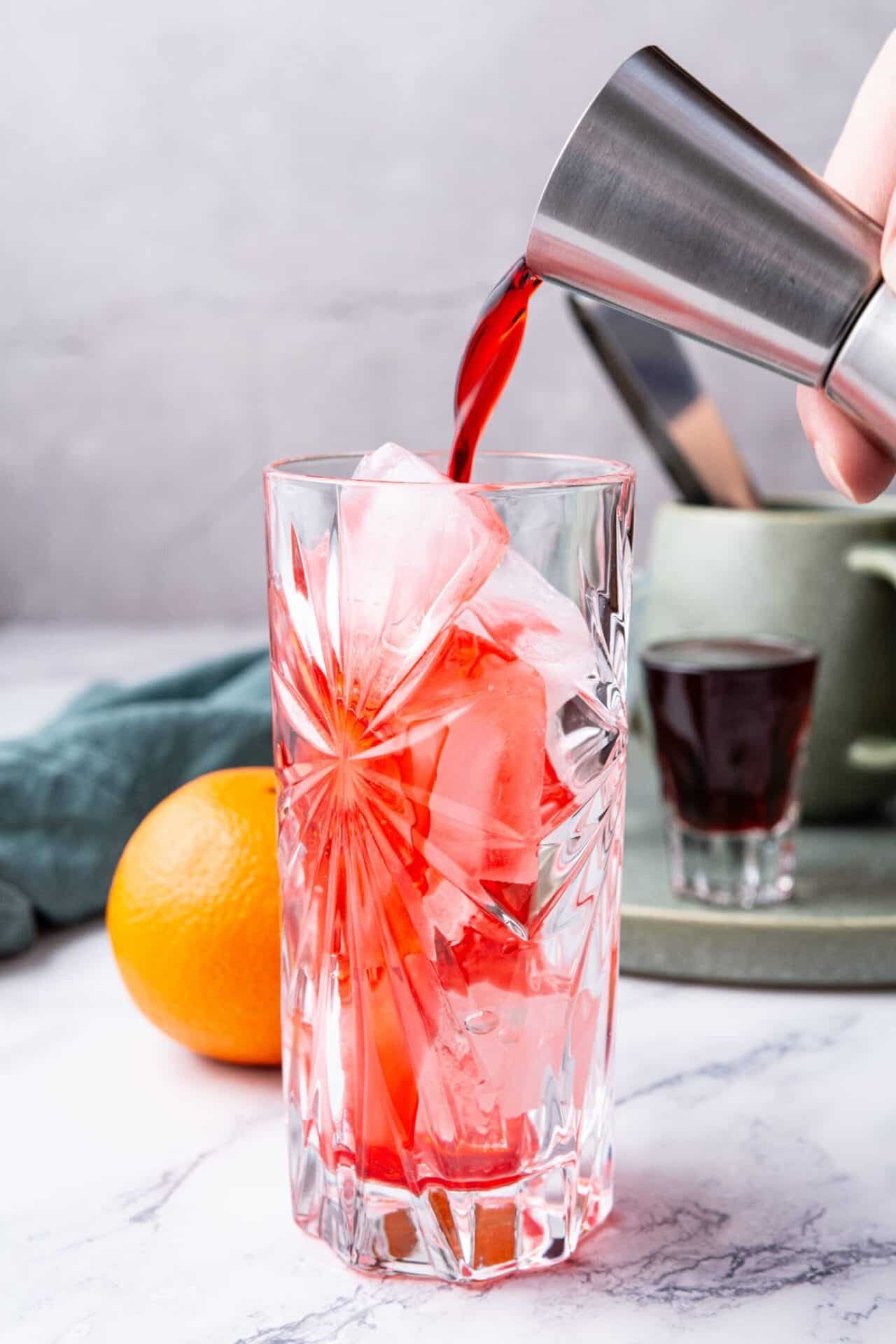 Americano Cocktail - Twist and Toast