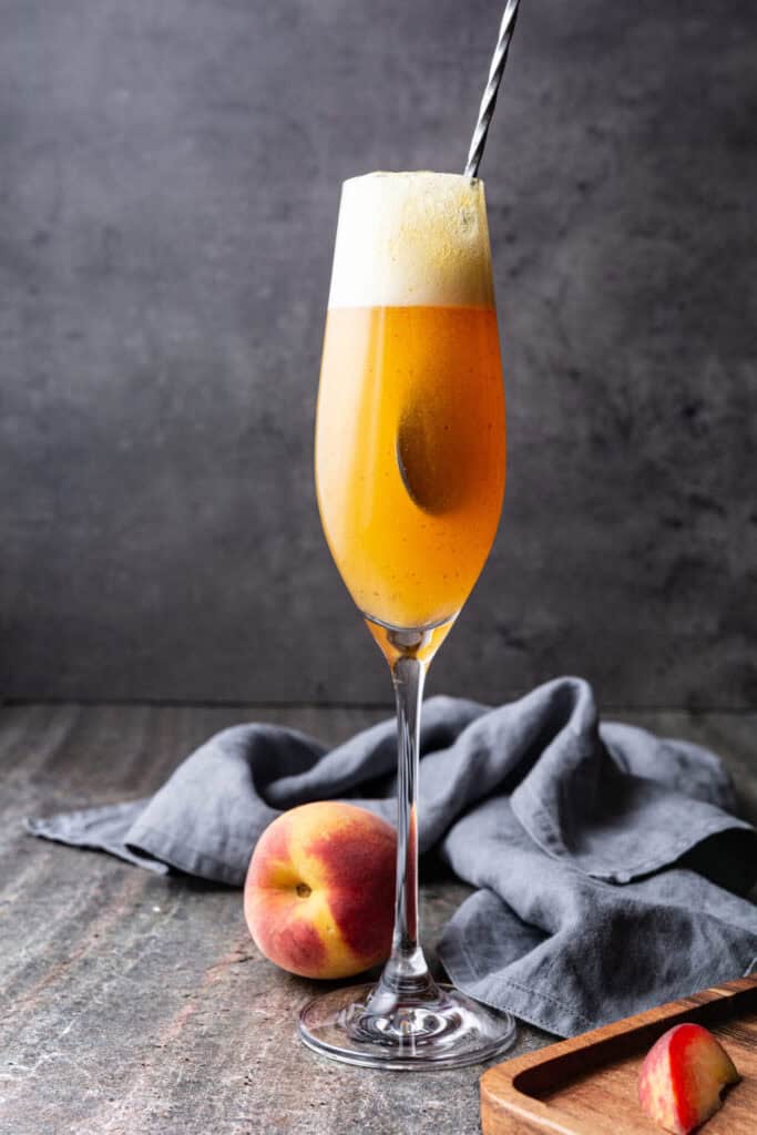 Bellini Cocktail Recipe - Twist and Toast