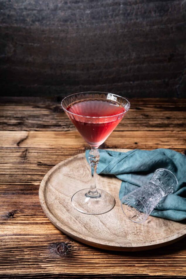 Cranberry Martini - Twist and Toast