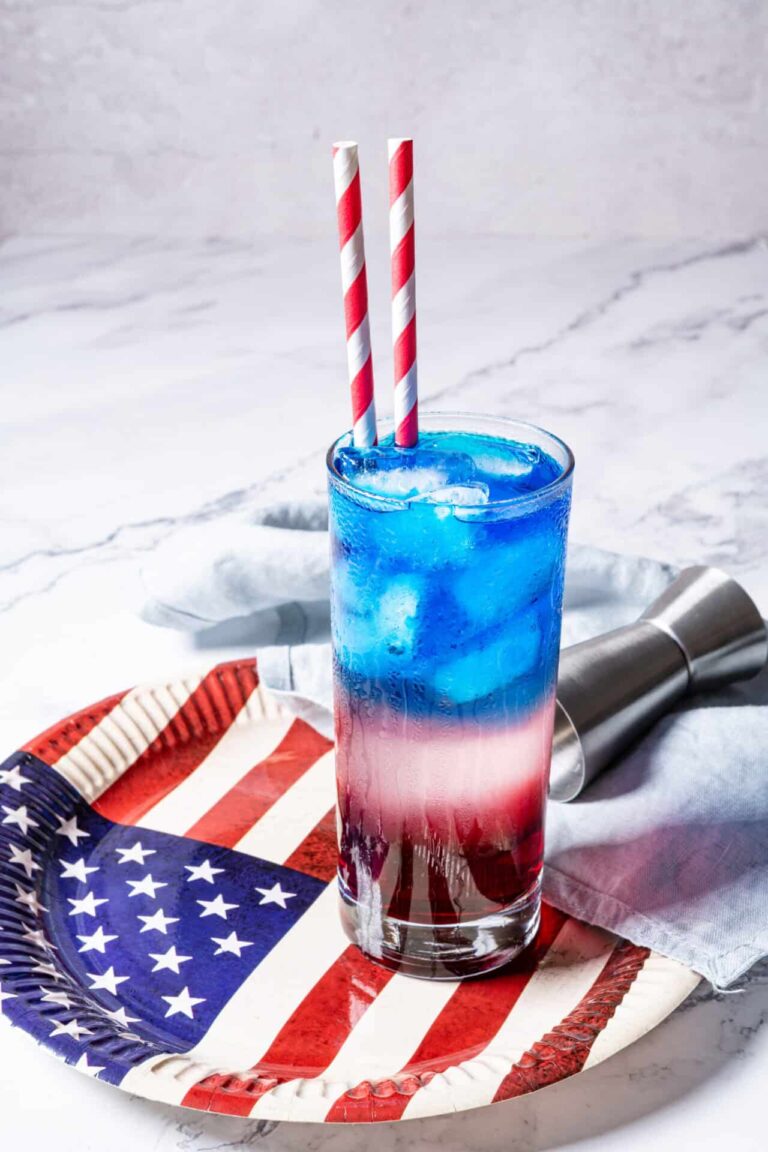 Red White and Blue Drink - Twist and Toast