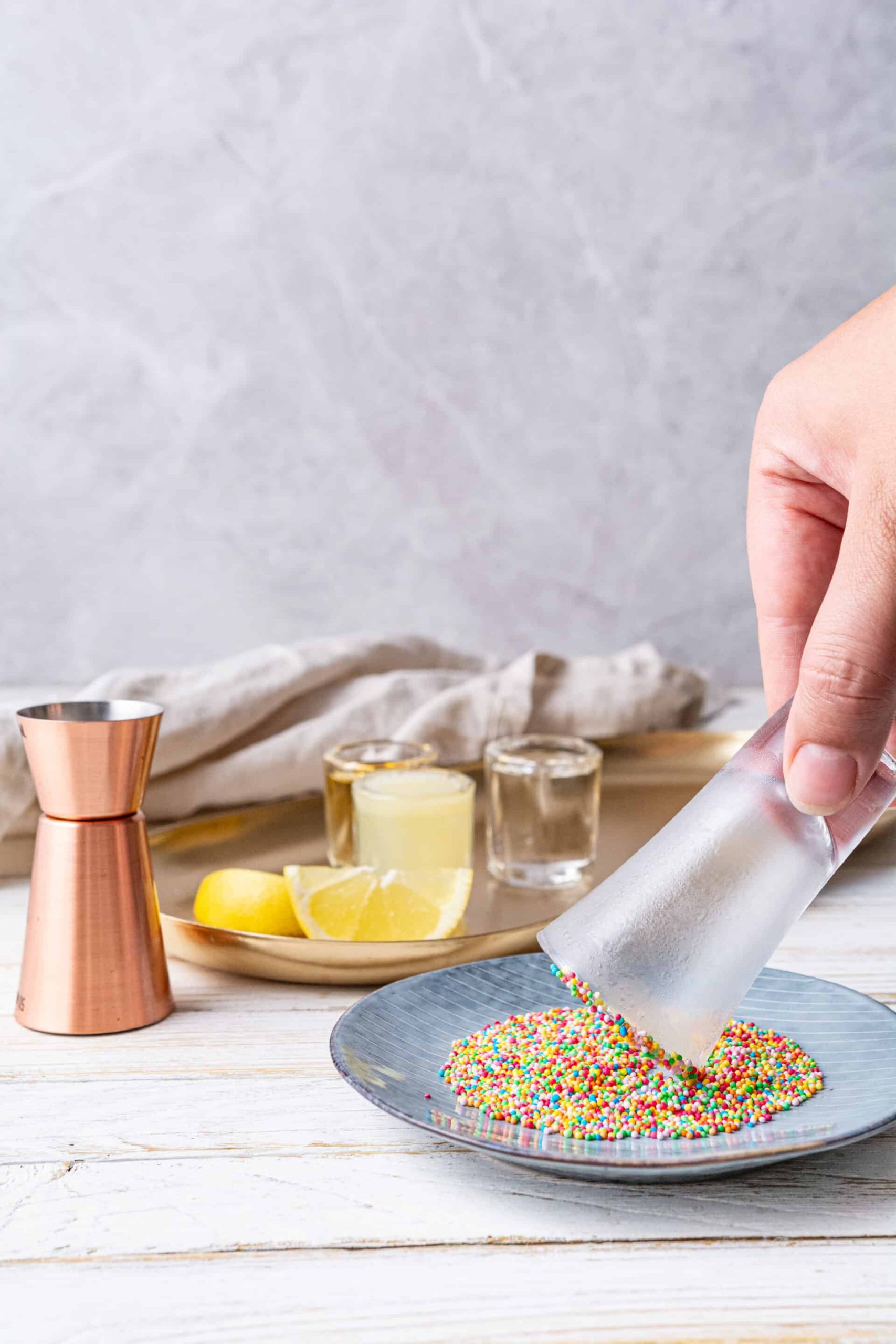 Birthday Cake Shot - Twist and Toast