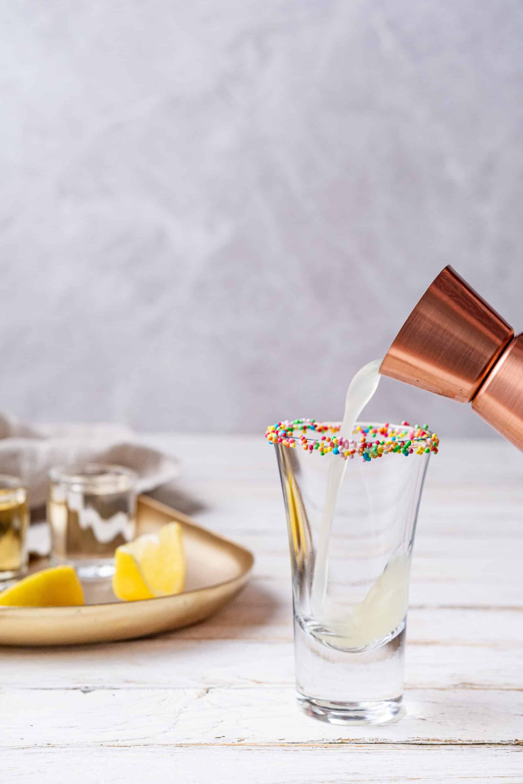 Birthday Cake Shot - Twist and Toast