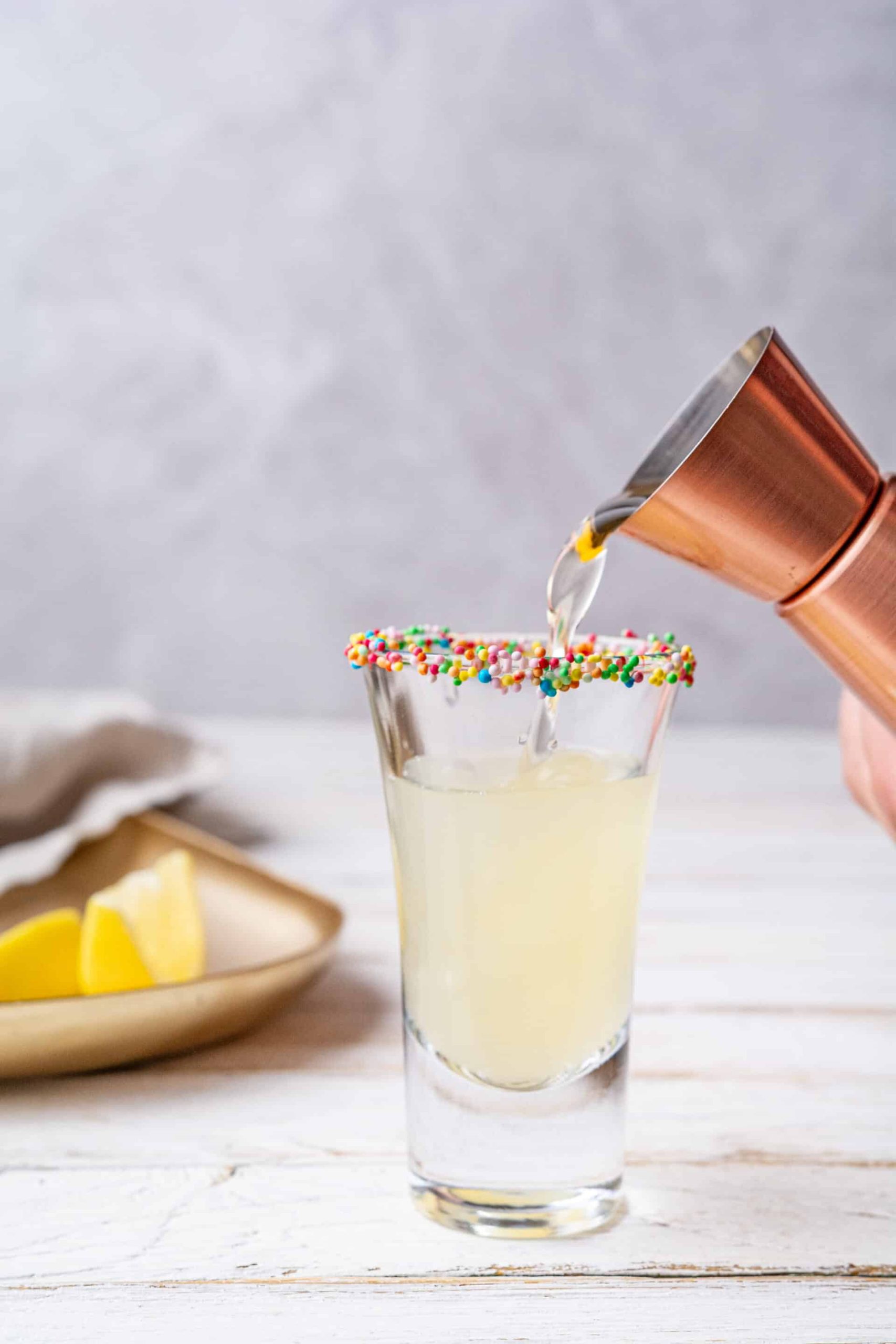 Birthday Cake Shot - Twist and Toast