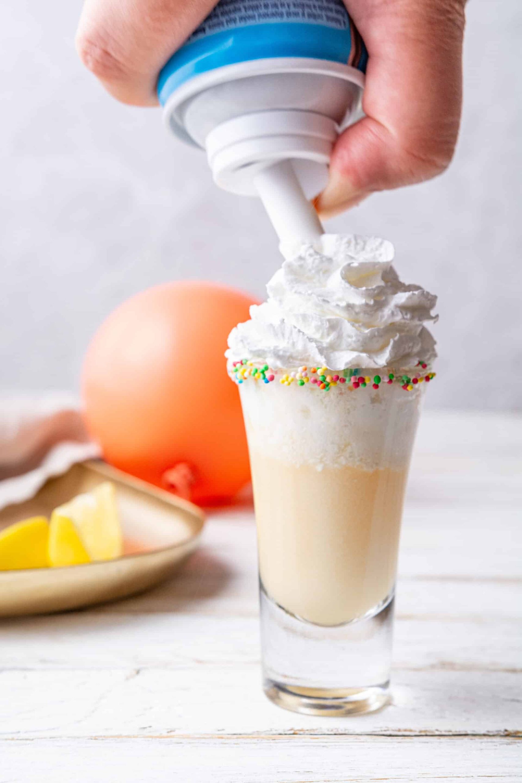 Birthday Cake Shot - Twist and Toast