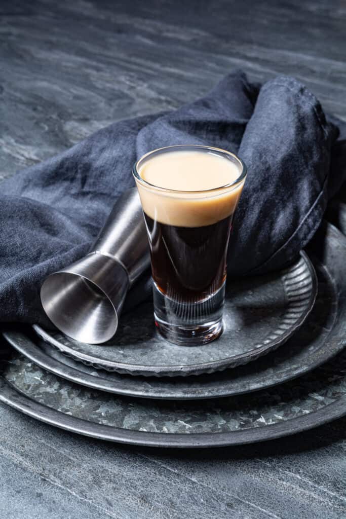 Baby Guinness Shot - Twist and Toast