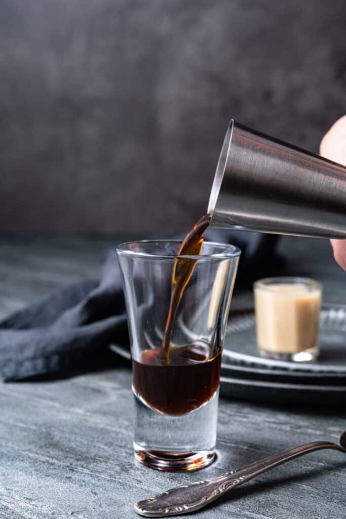 Baby Guinness Shot - Twist and Toast