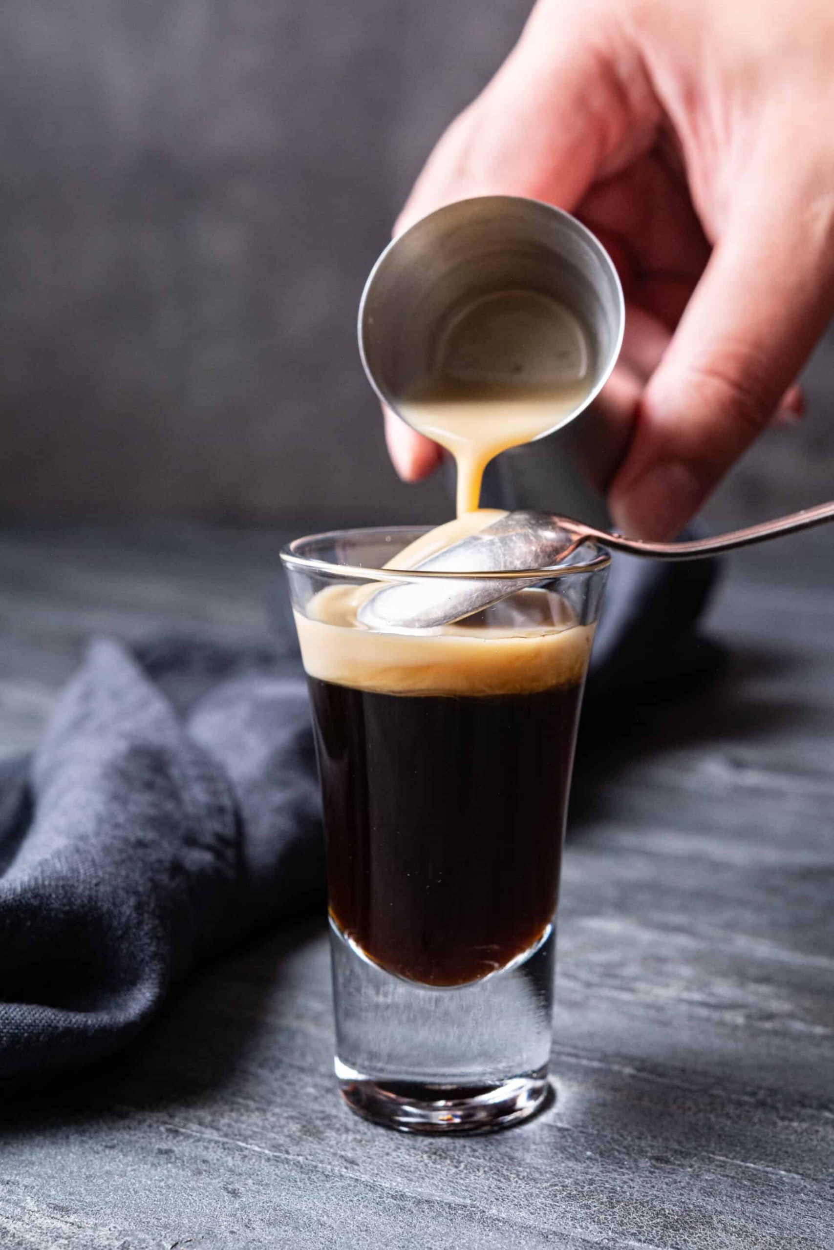 Baby Guinness Shot - Twist and Toast