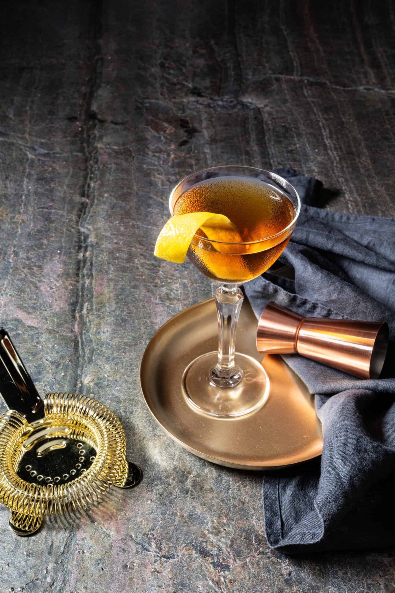 Bobby Burns Cocktail - Twist and Toast