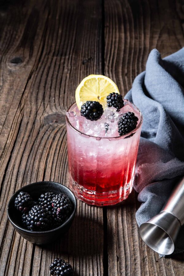 Bramble Cocktail - Twist and Toast