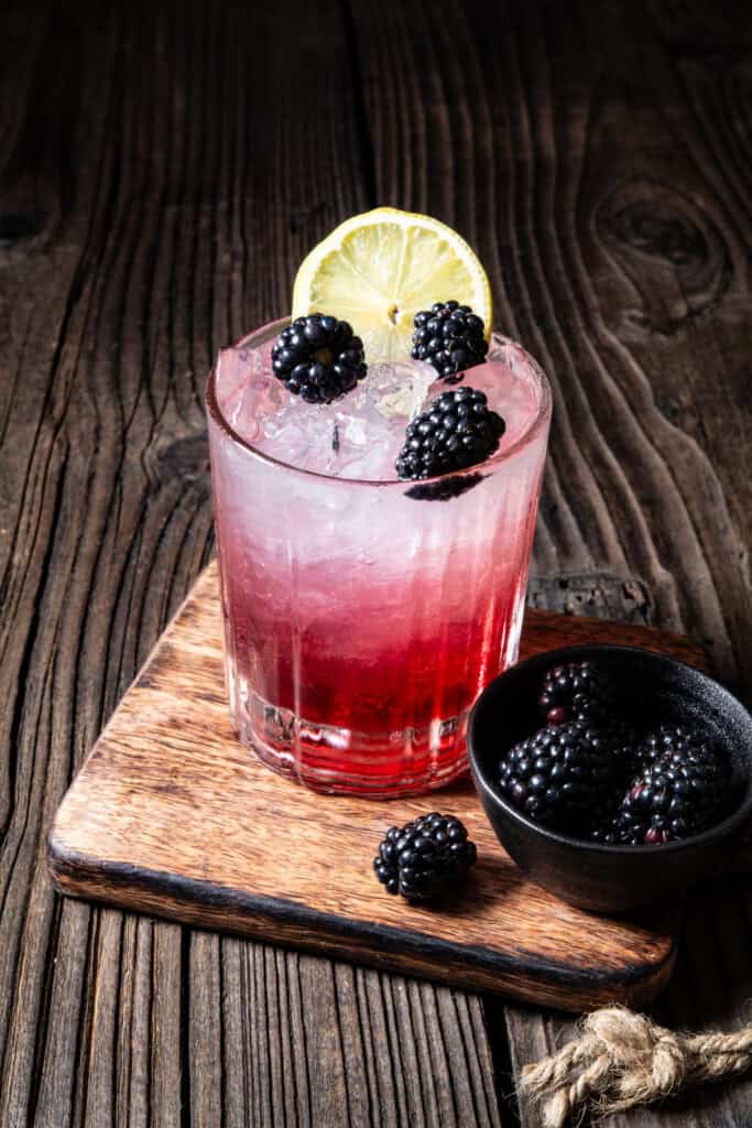 Bramble Cocktail - Twist and Toast