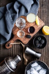 Bramble Cocktail - Twist and Toast