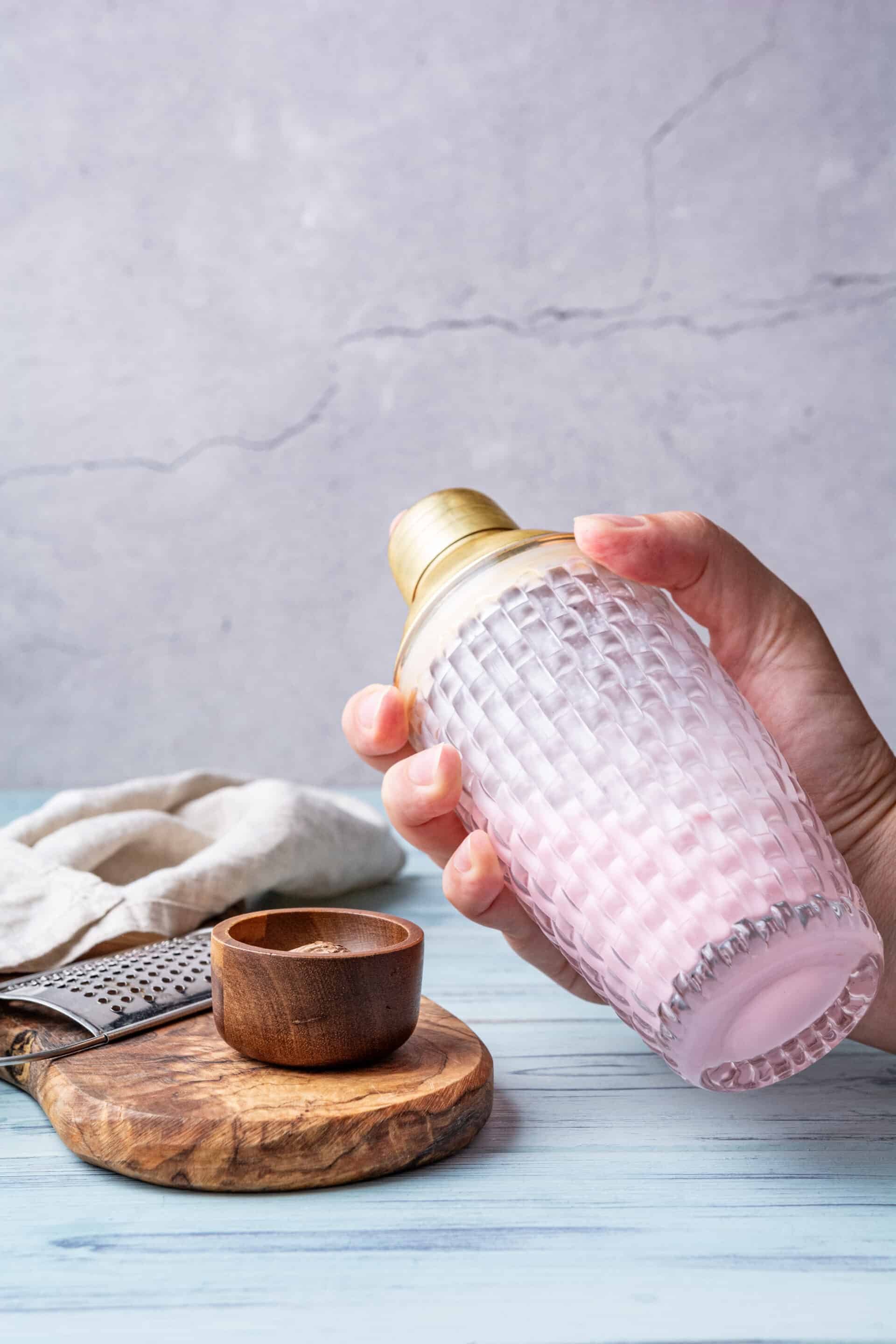 Pink Squirrel Drink - Twist and Toast