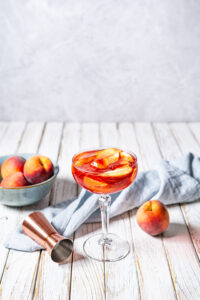 Peach Vodka Drink - Twist and Toast