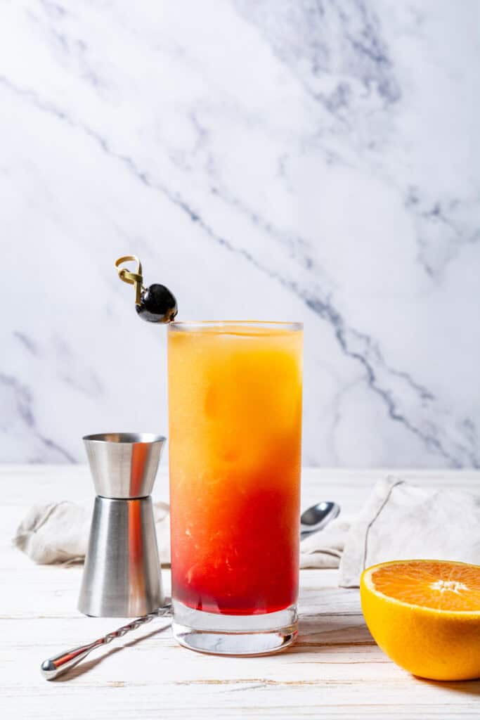 Tequila Sunset - Twist and Toast