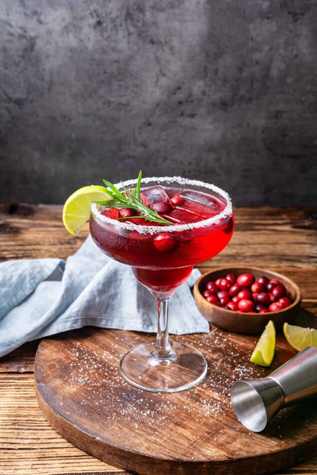 Cranberry Margarita - Twist and Toast