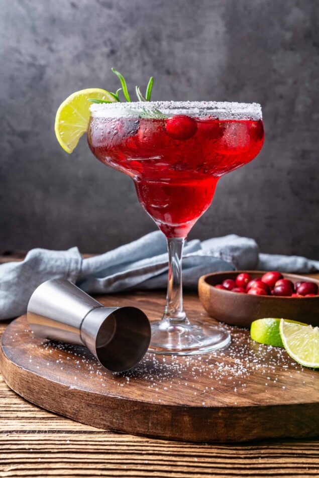 Cranberry Margarita - Twist and Toast