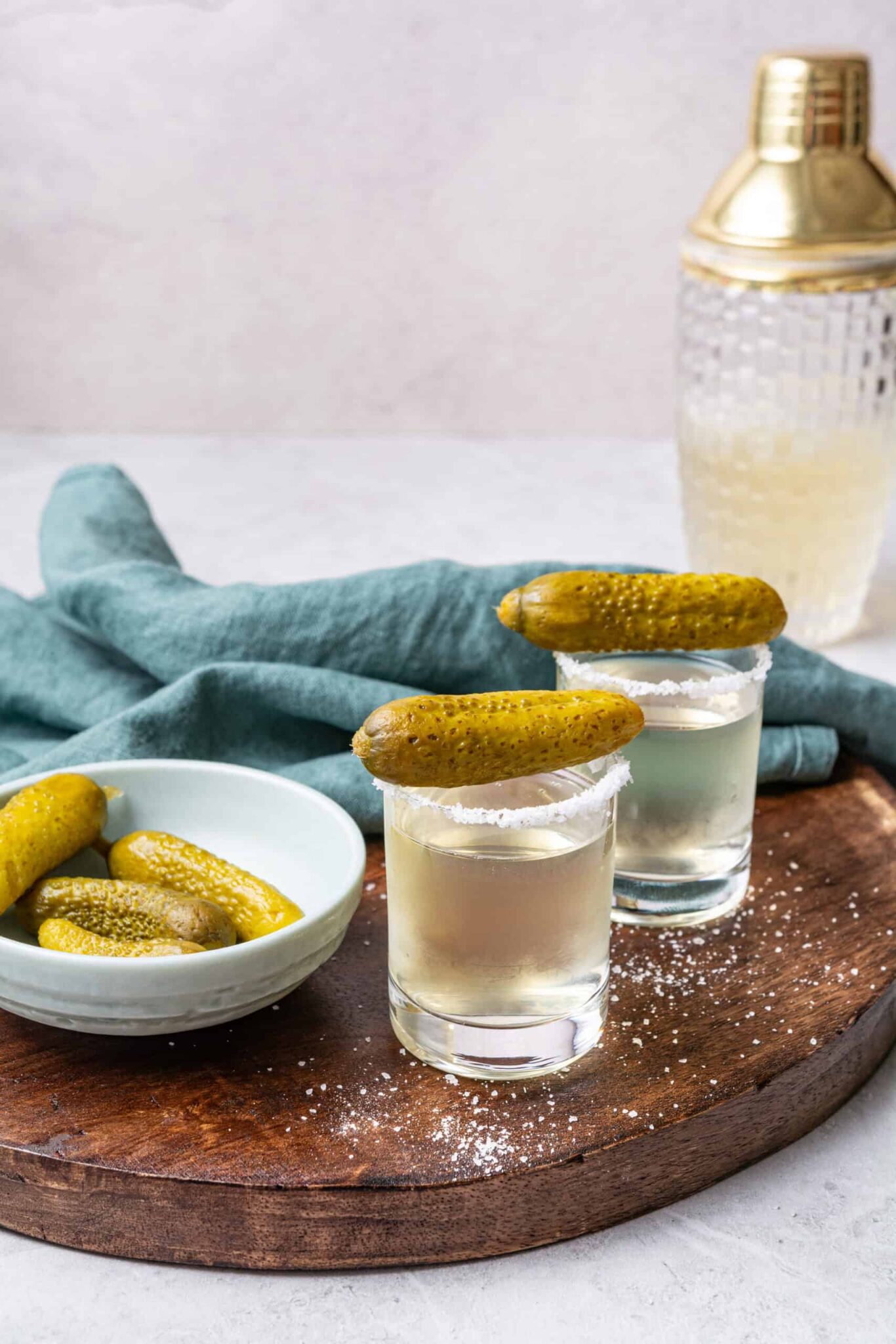 Pickle Shot - Twist and Toast