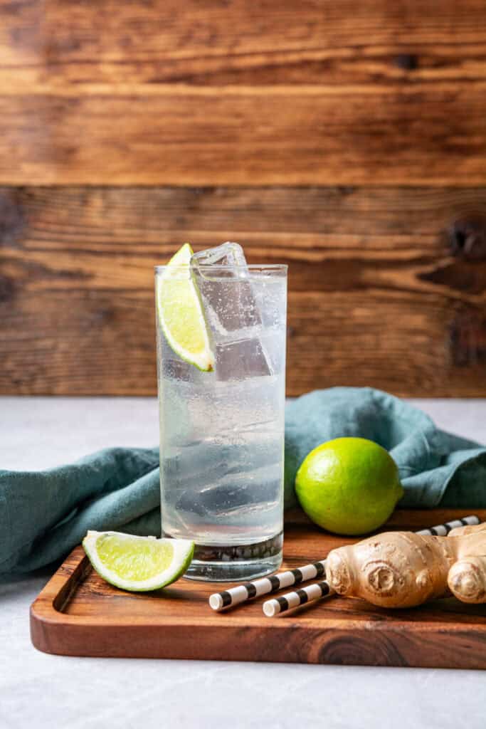 Vodka and Ginger Ale - Twist and Toast