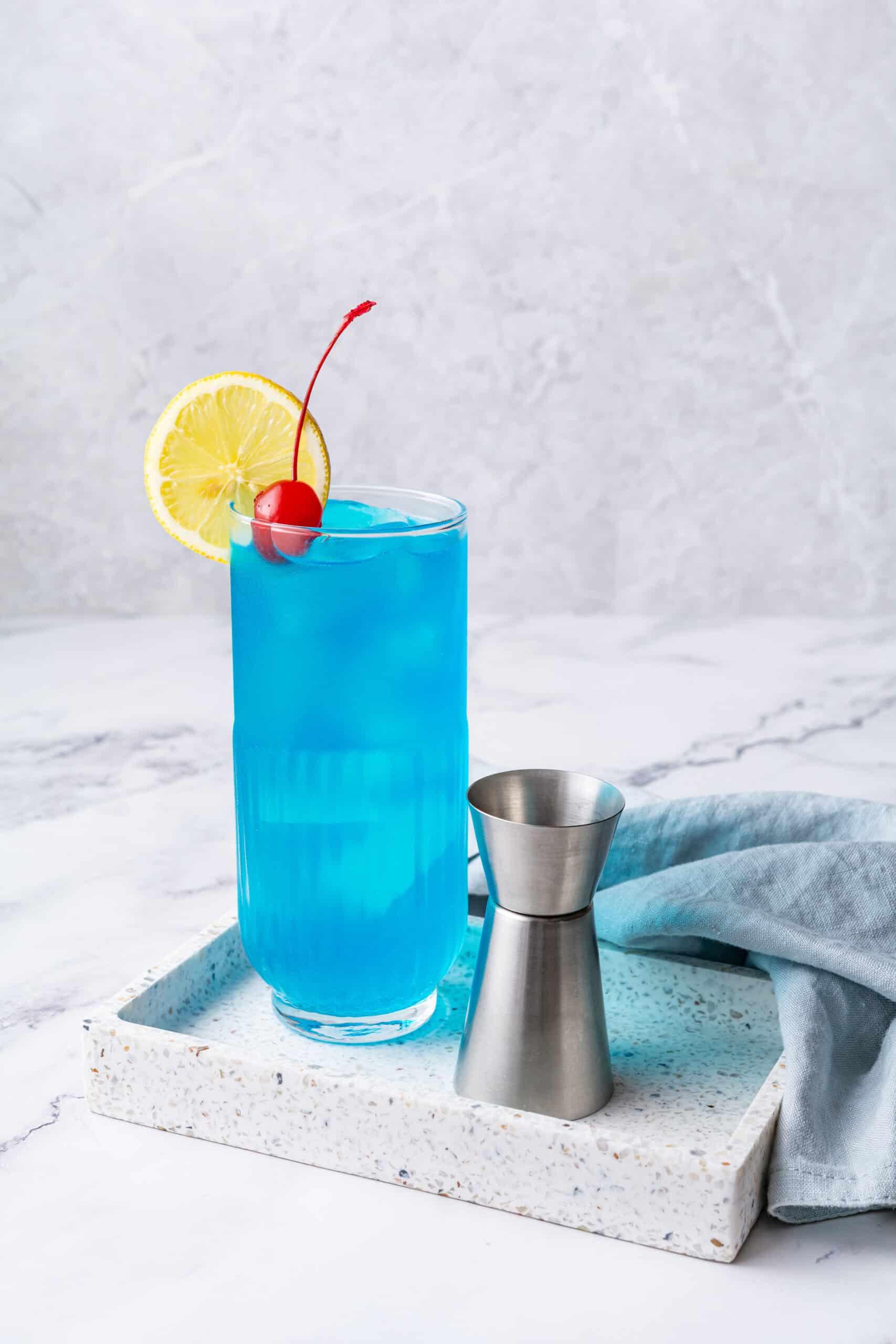 Blue Motorcycle Drink - Twist and Toast