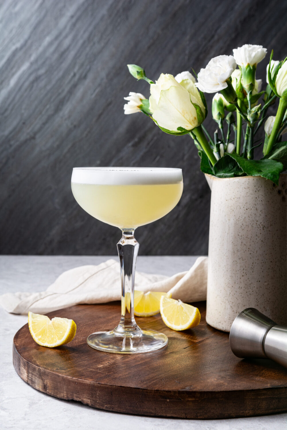 White Lady Cocktail - Twist and Toast