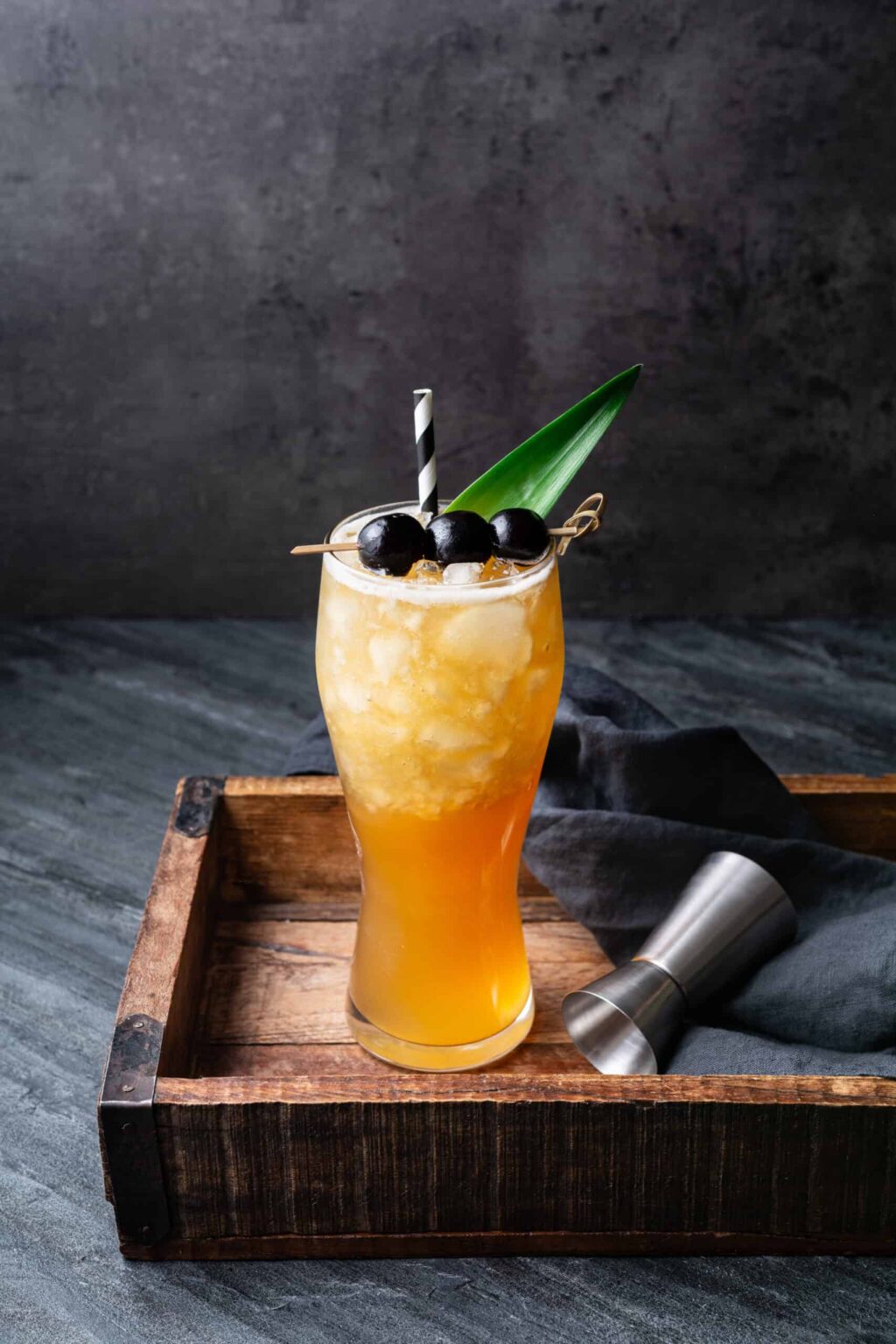 Three Dots & A Dash Cocktail - Twist and Toast