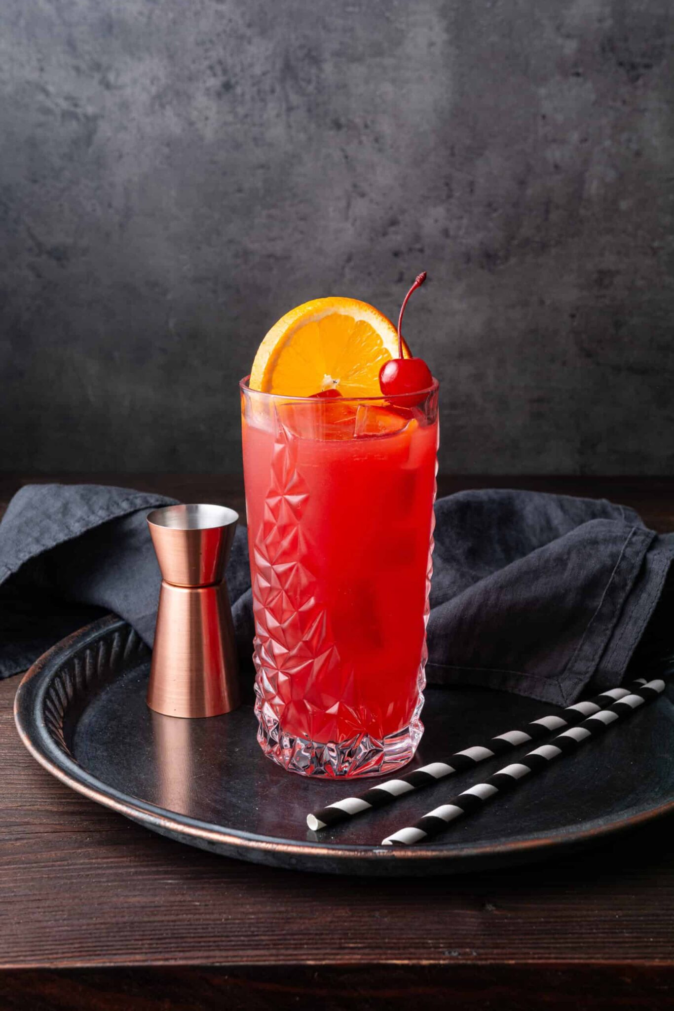 Red Death Cocktail - Twist and Toast