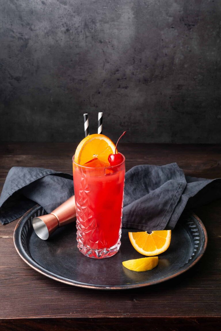 Red Death Cocktail - Twist and Toast