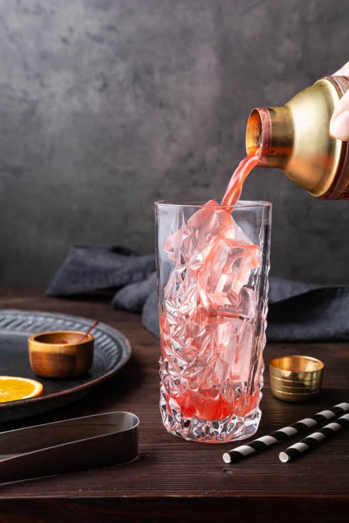 Red Death Cocktail - Twist and Toast