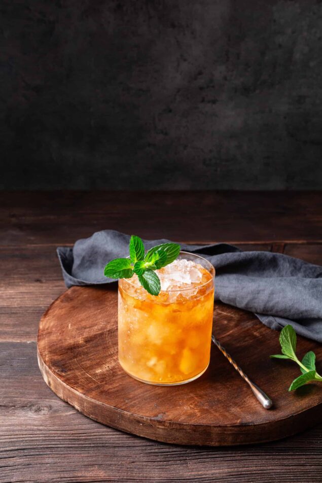 Stinger Cocktail - Twist and Toast