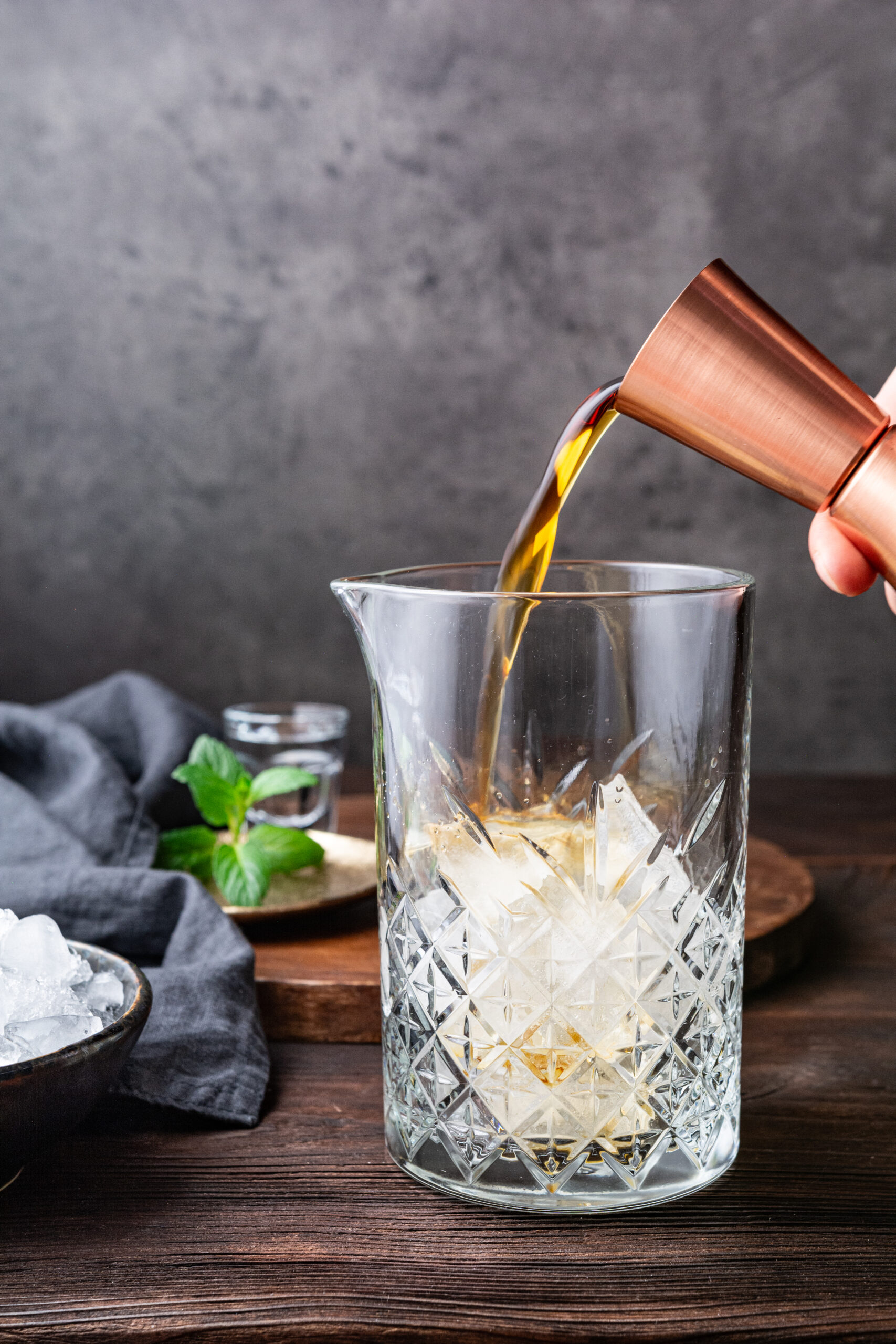 Stinger Cocktail - Twist and Toast