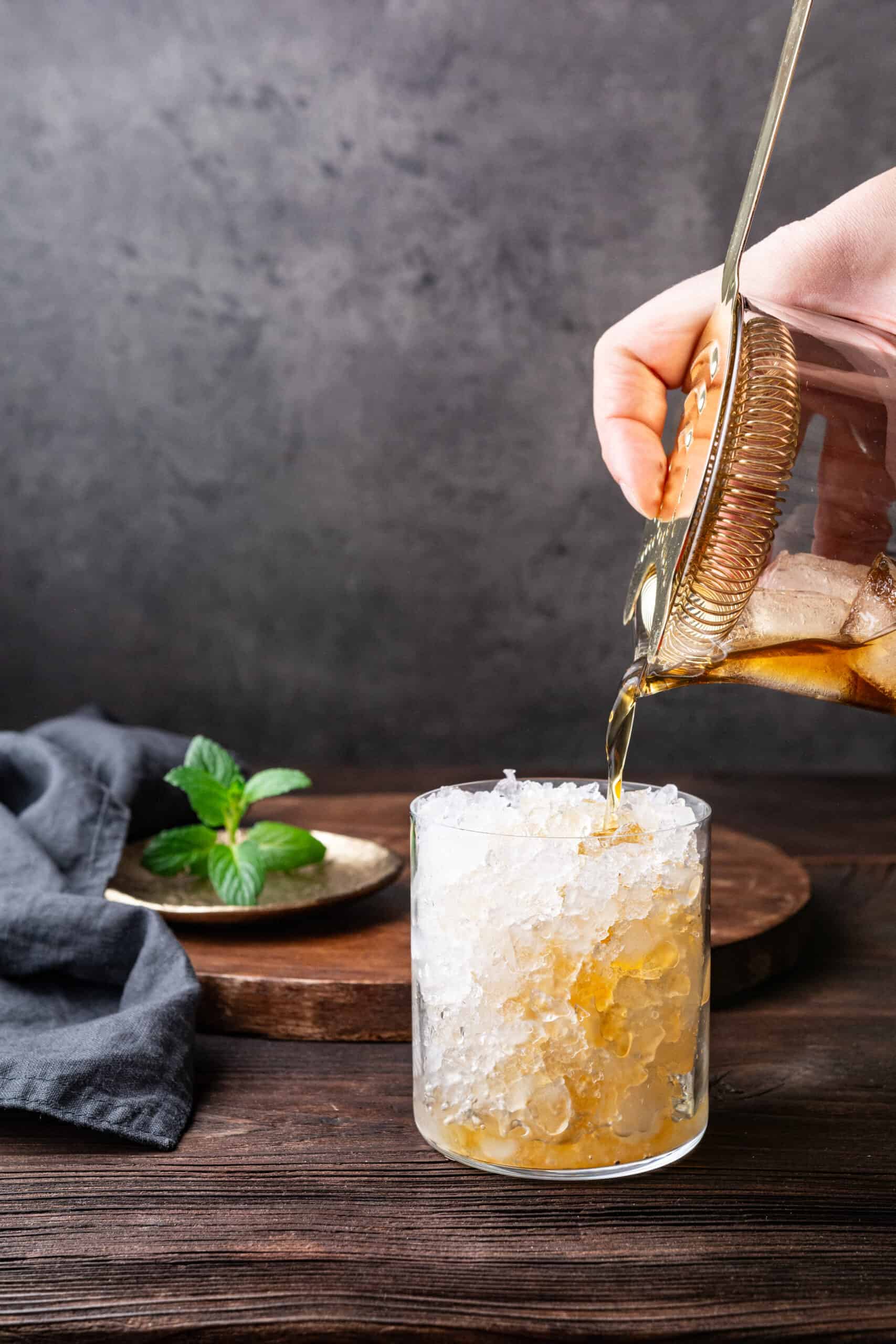 Stinger Cocktail - Twist and Toast