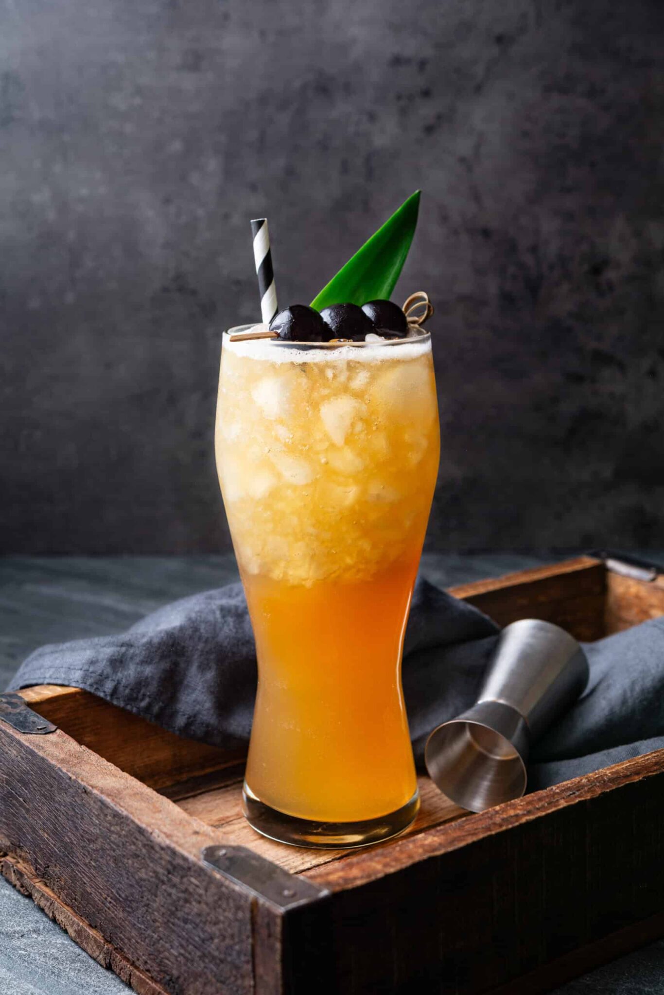 Three Dots & A Dash Cocktail - Twist and Toast