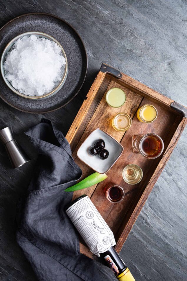 Three Dots & A Dash Cocktail - Twist and Toast