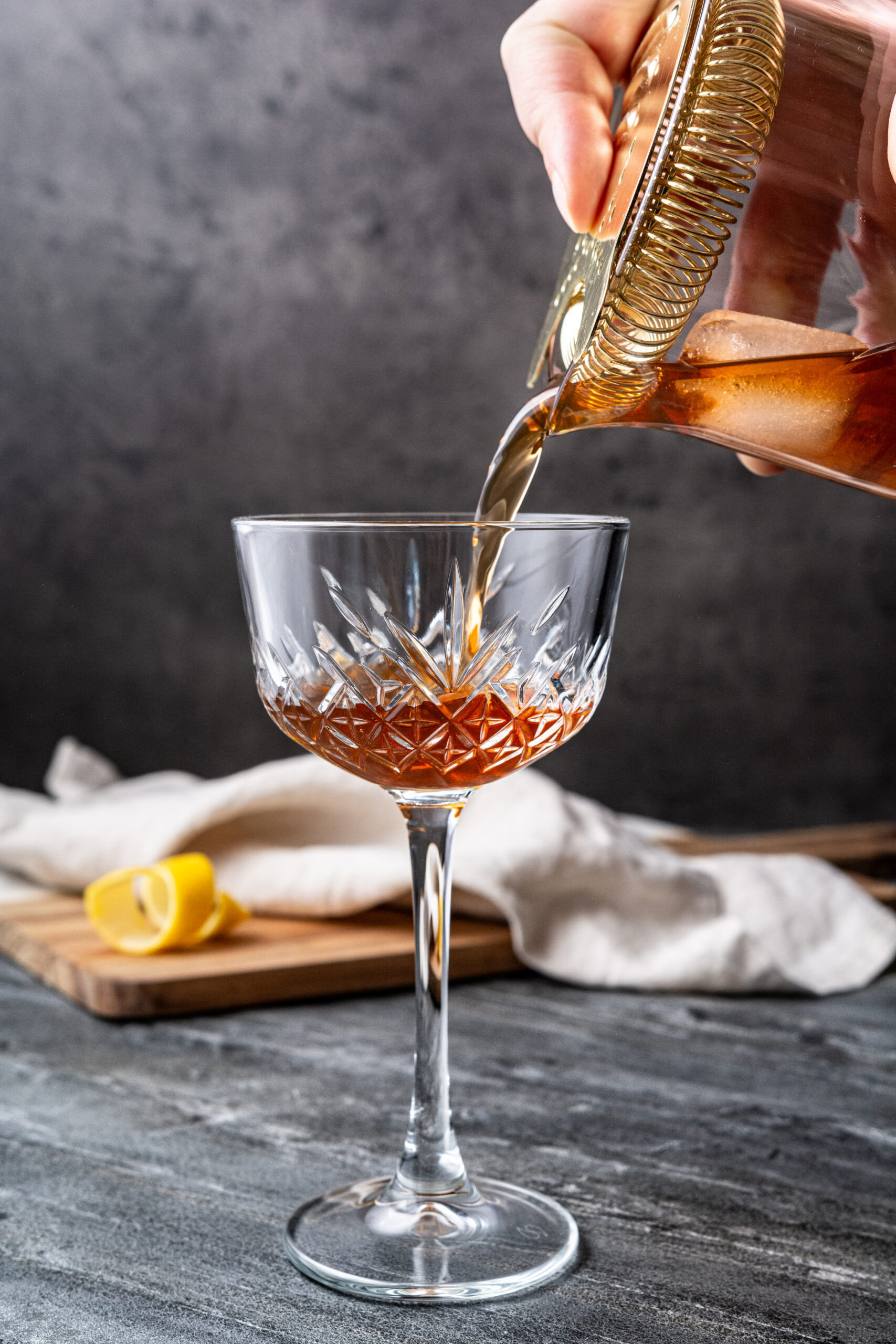 Waldorf Cocktail - Twist and Toast