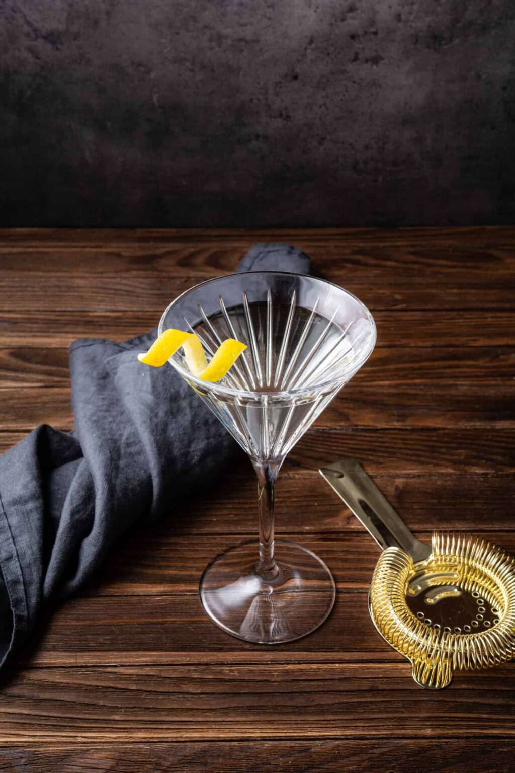 50/50 Martini - Twist and Toast