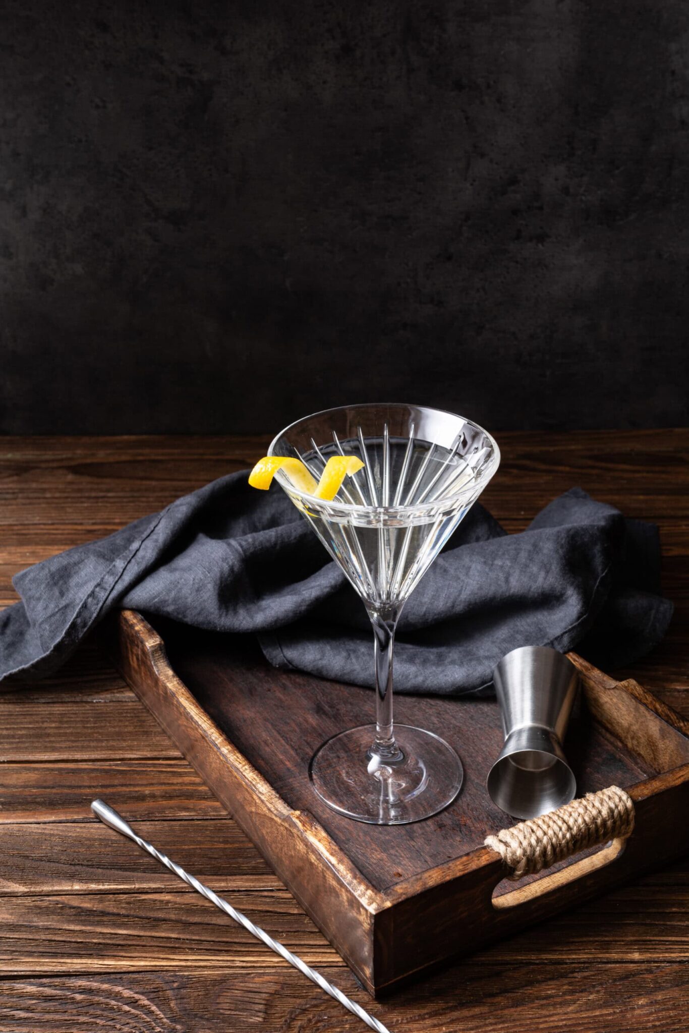 50/50 Martini - Twist and Toast