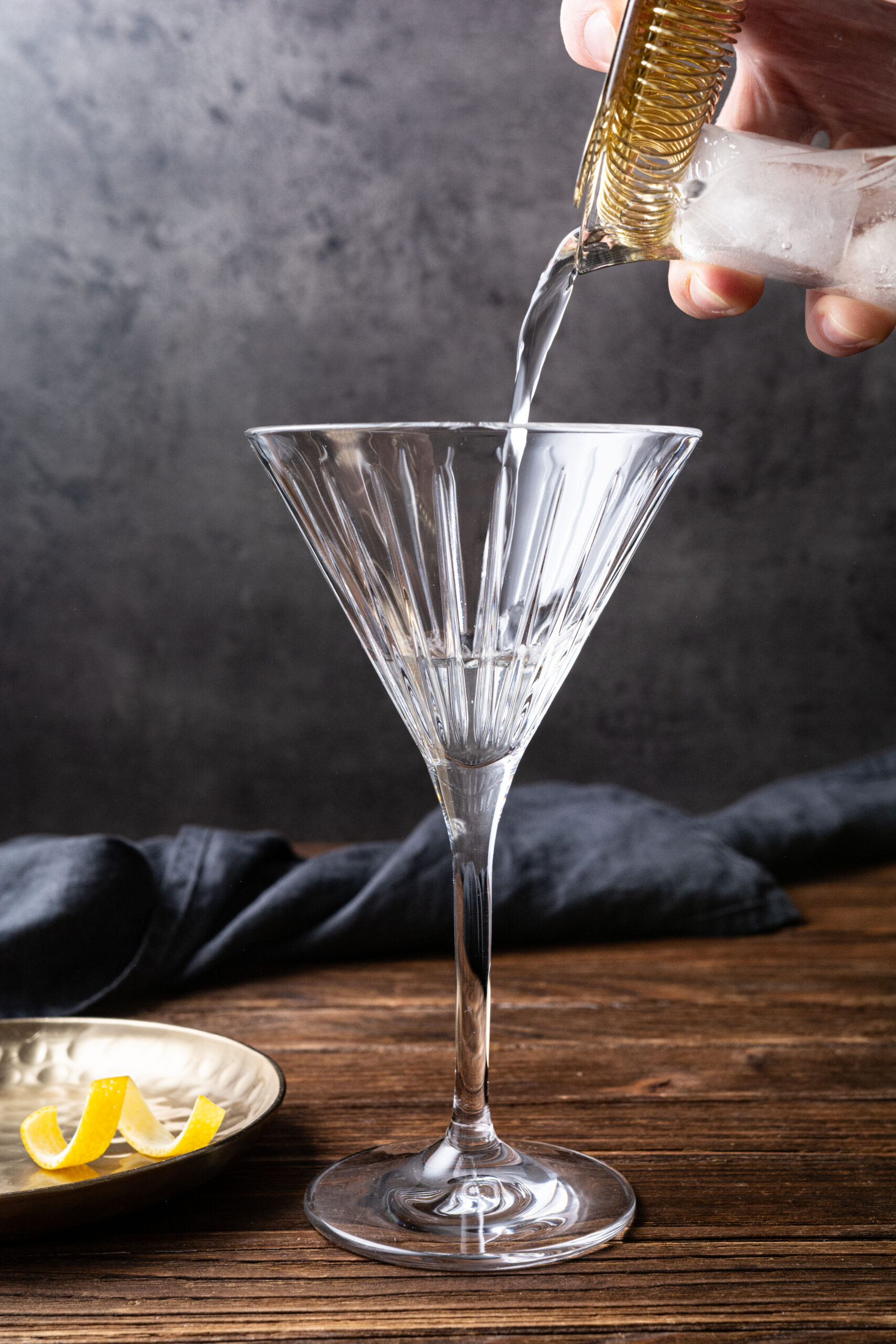 50/50 Martini - Twist and Toast