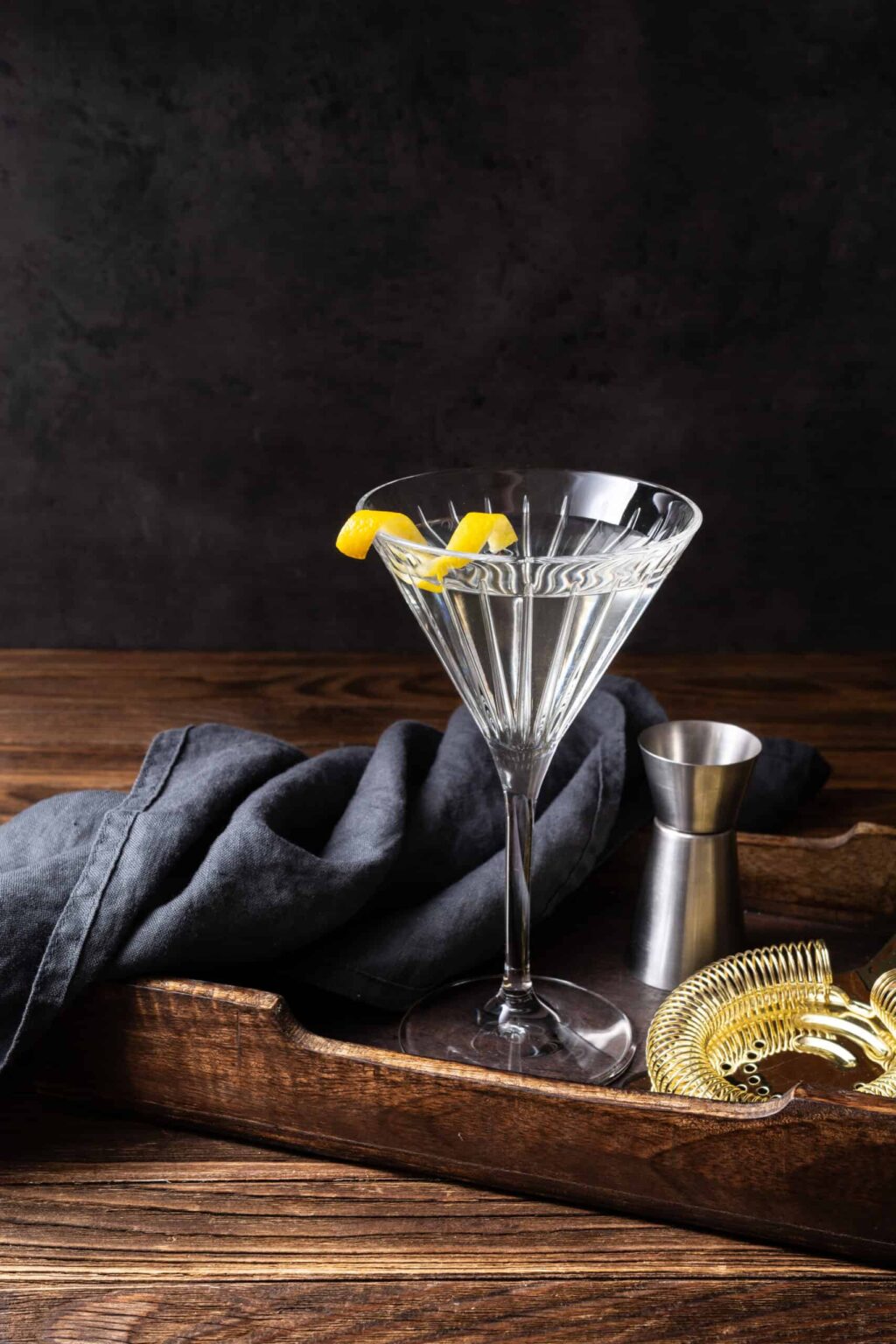 50/50 Martini - Twist and Toast