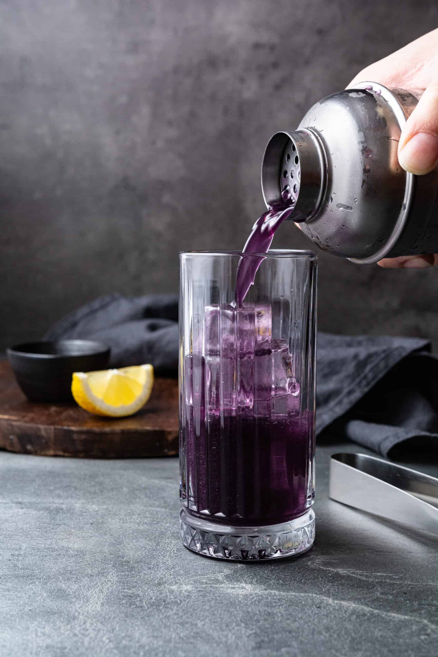 Black Superman Cocktail - Twist and Toast