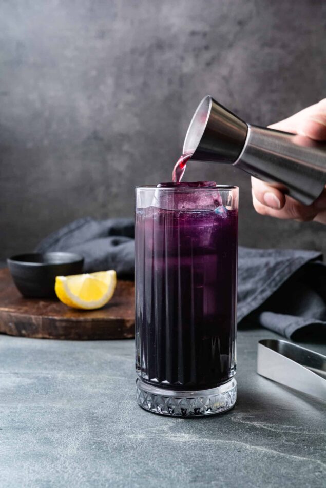 Black Superman Cocktail - Twist and Toast