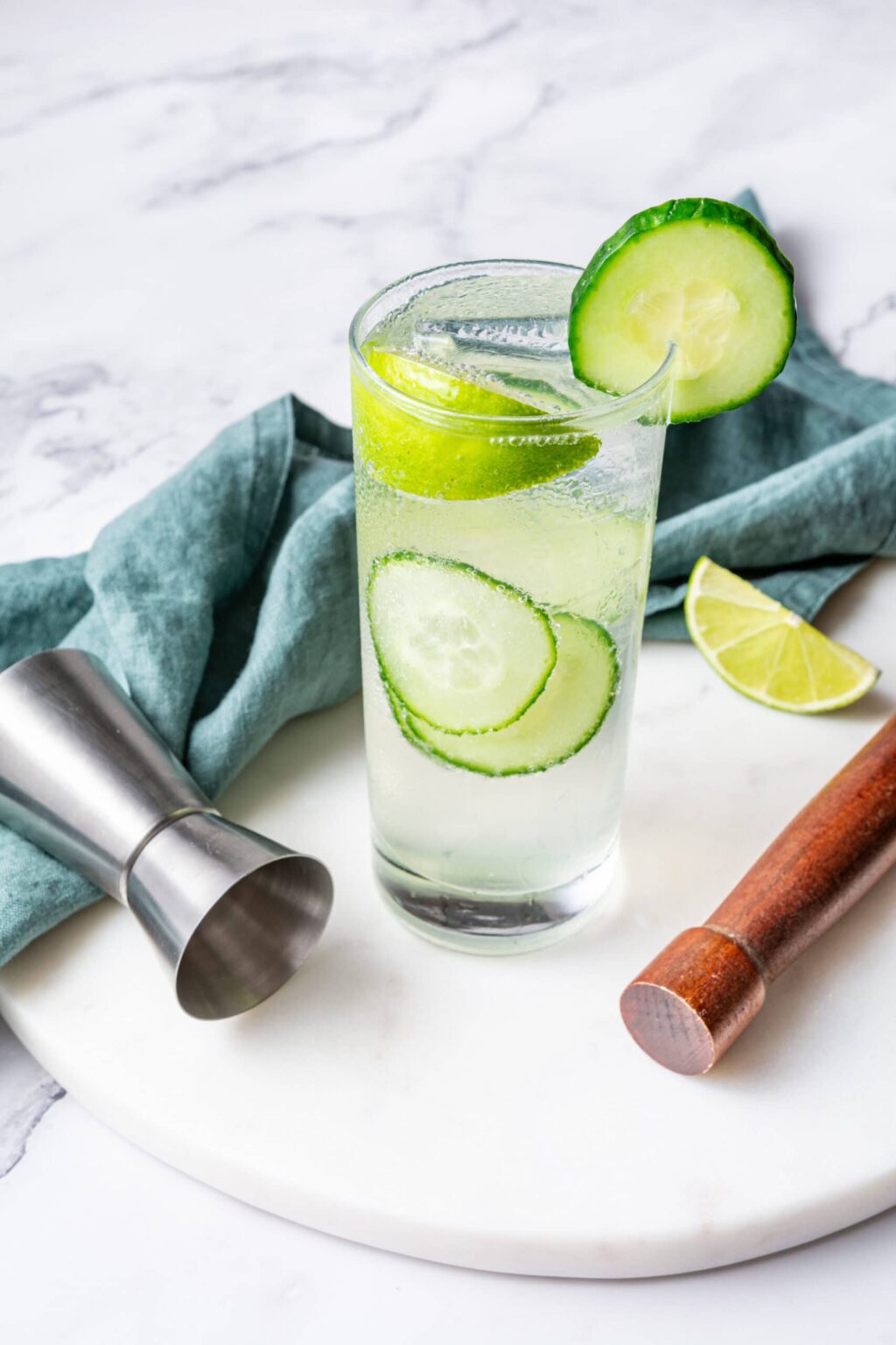 Cucumber Gin Fizz - Twist and Toast